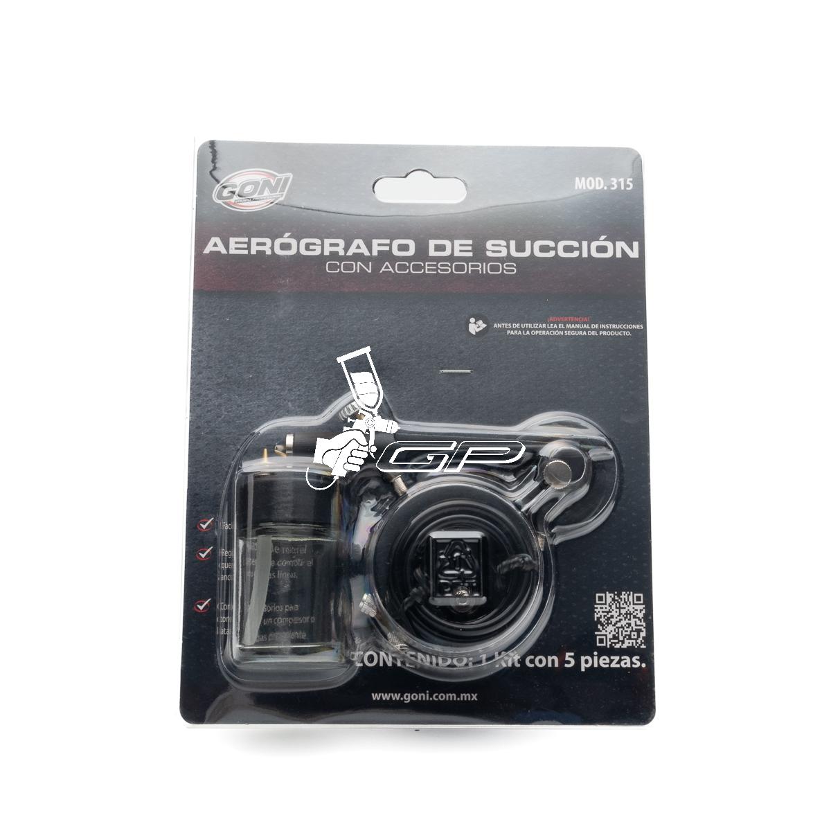 Pincel Aerógrafo GONI 315 HO201 - Gamboa Paint